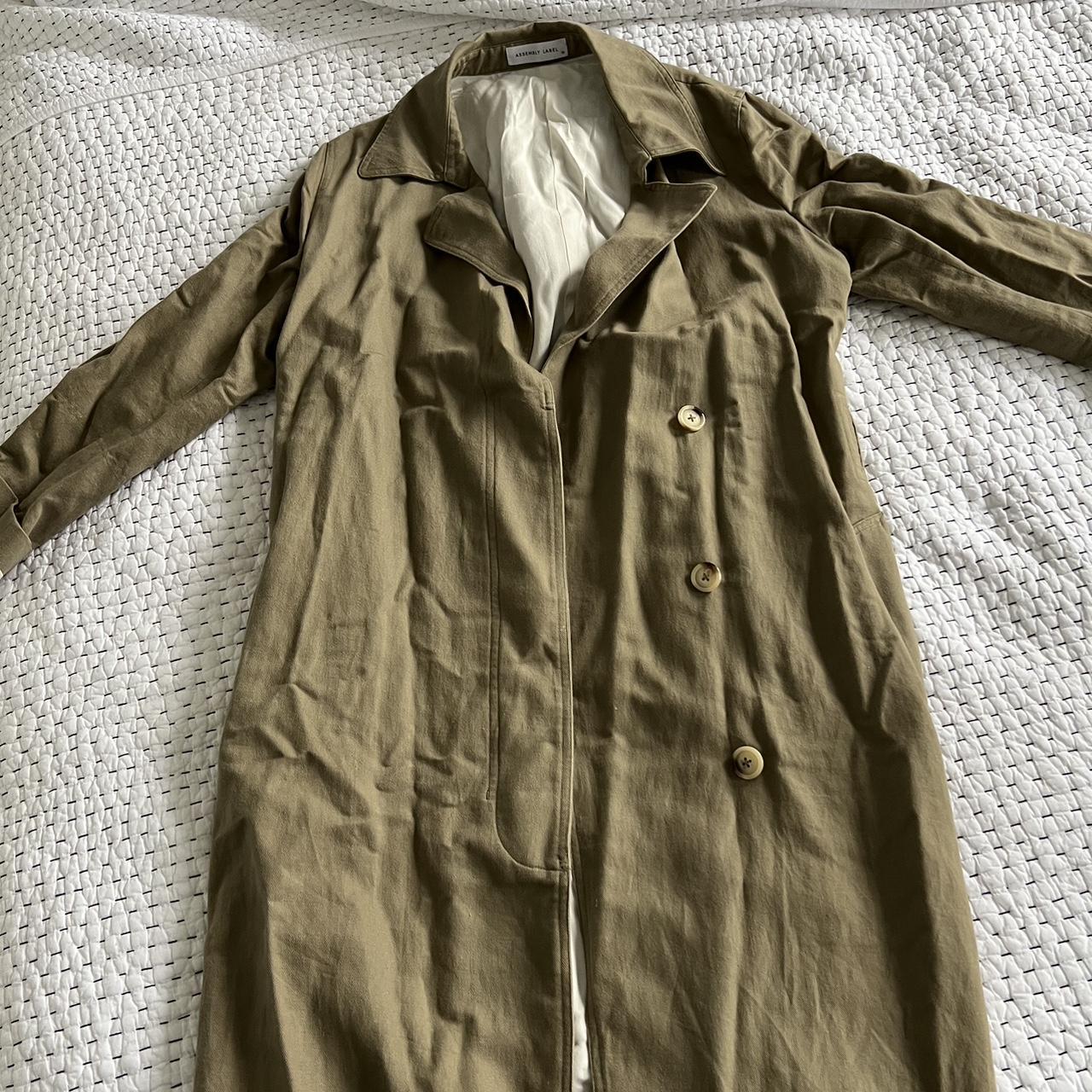 Assembly label trench coat Australian size 10 = US... - Depop