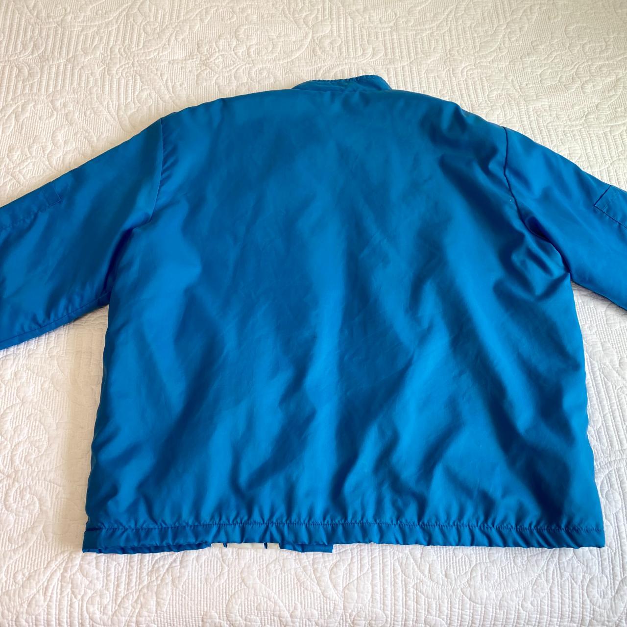 Vintage 70s The Great Lakes Jacket! Super cool blue... - Depop