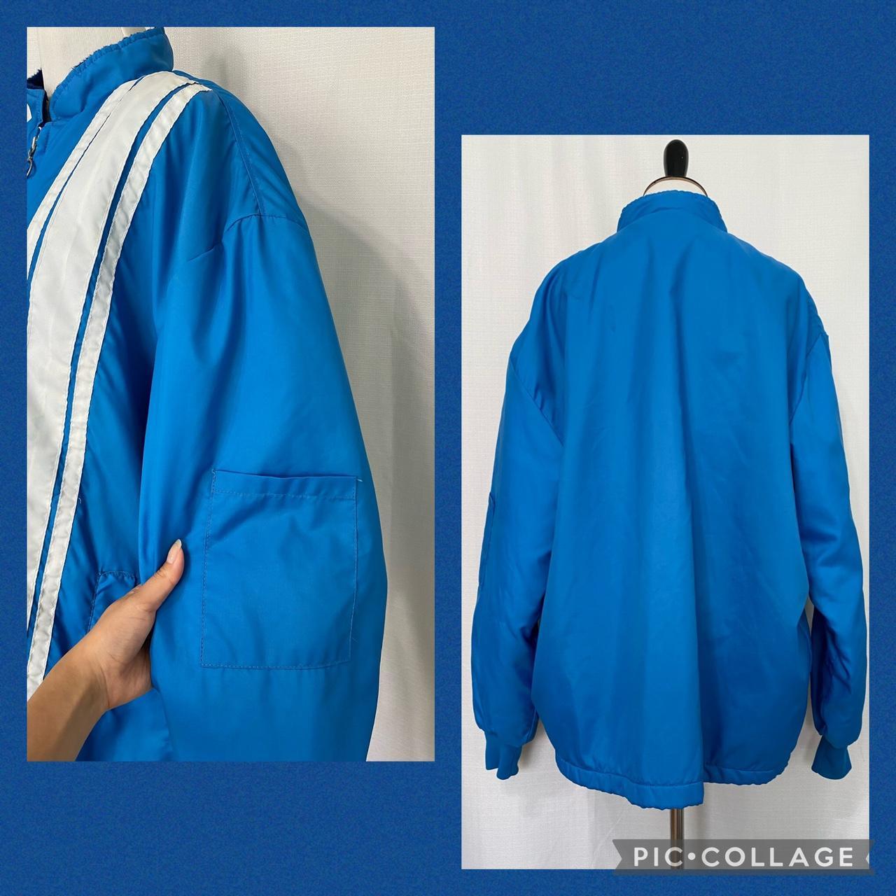 Vintage 70s The Great Lakes Jacket! Super cool blue... - Depop