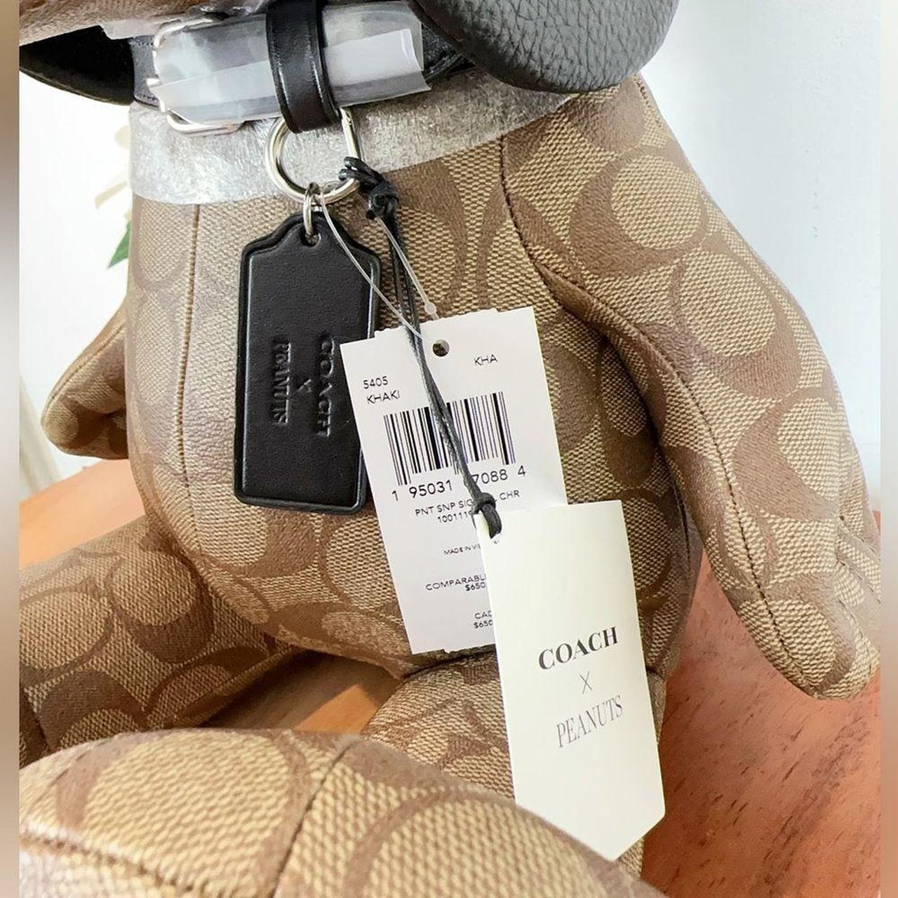 Coach X Peanuts Snoopy Collectible In Signature... - Depop