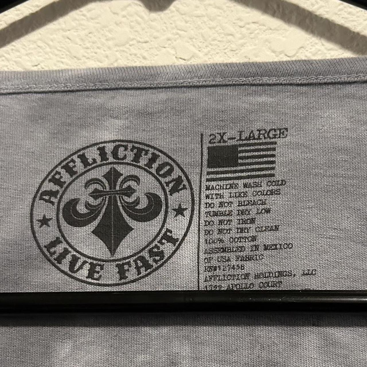 affliction woman’s shirt cool asf and sexy... - Depop