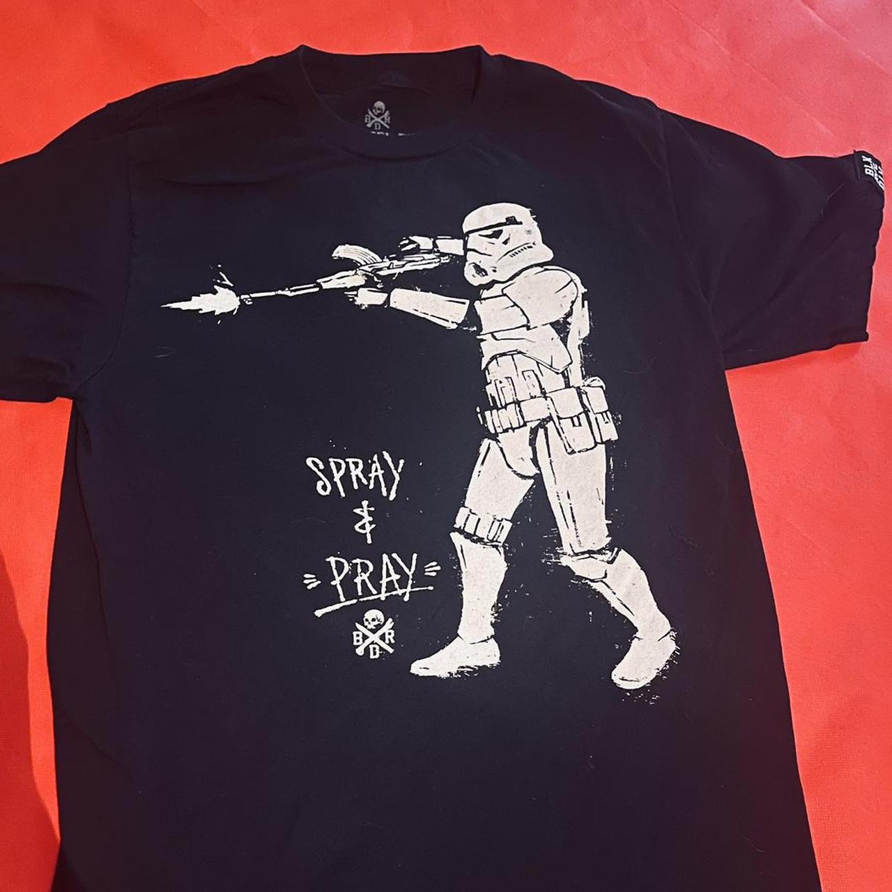 Black Rifle Division Spray and Pray Stormtrooper... | Depop