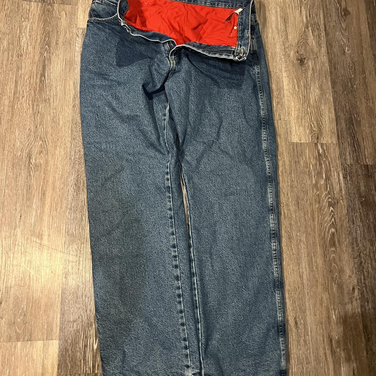Insulated jeans with good fit 38x32 - Depop