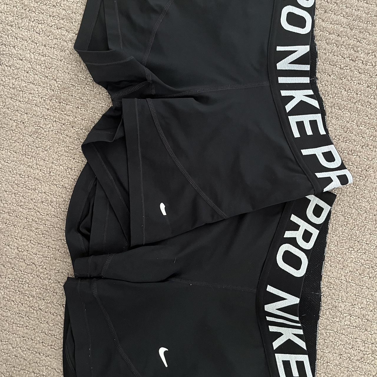 Two pairs of Nike Pros Both are Size XS Only sign... - Depop