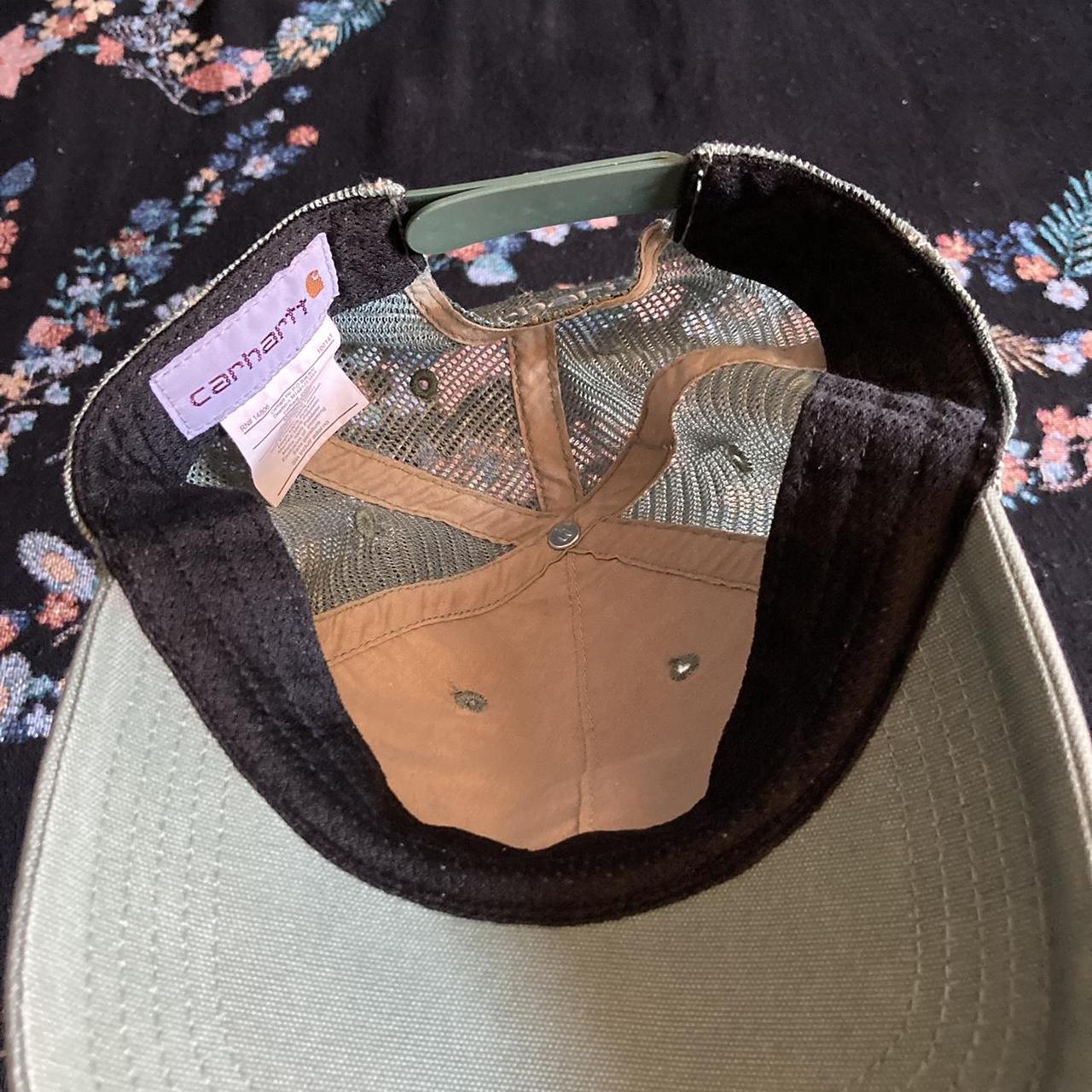 Carhartt olive trucker type hat In good condition no... - Depop