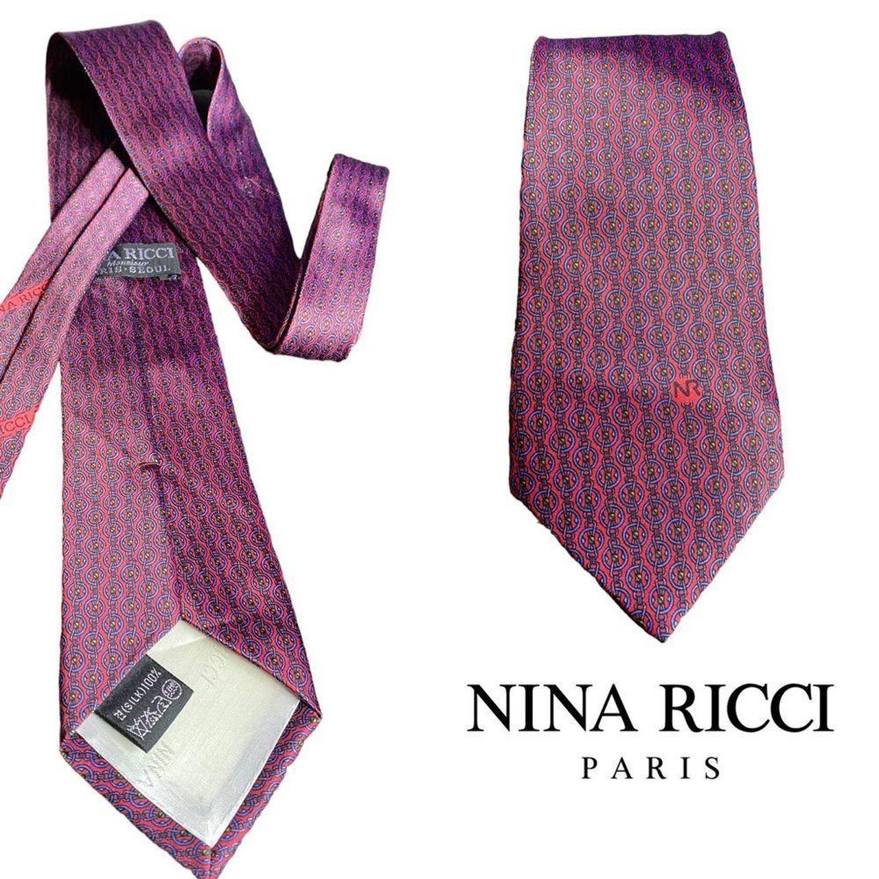 gently used NINA RICCI silk men’s tie #Men's... - Depop