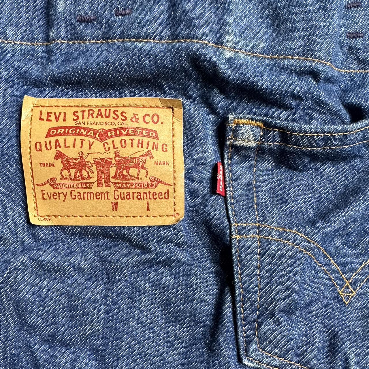 Levi’s denim handbag tote purse 12x14 Free... - Depop