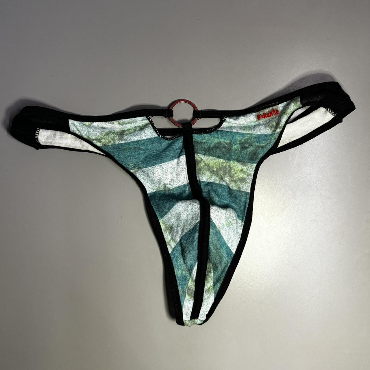 Gently worn vintage Pikante O-ring thong only worn a... | Depop
