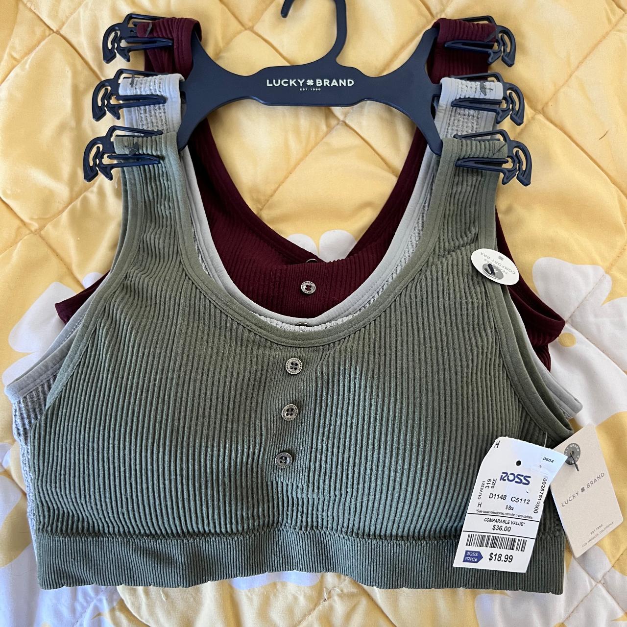 M LUCKY BRAND Sports Bra 3PK - Depop