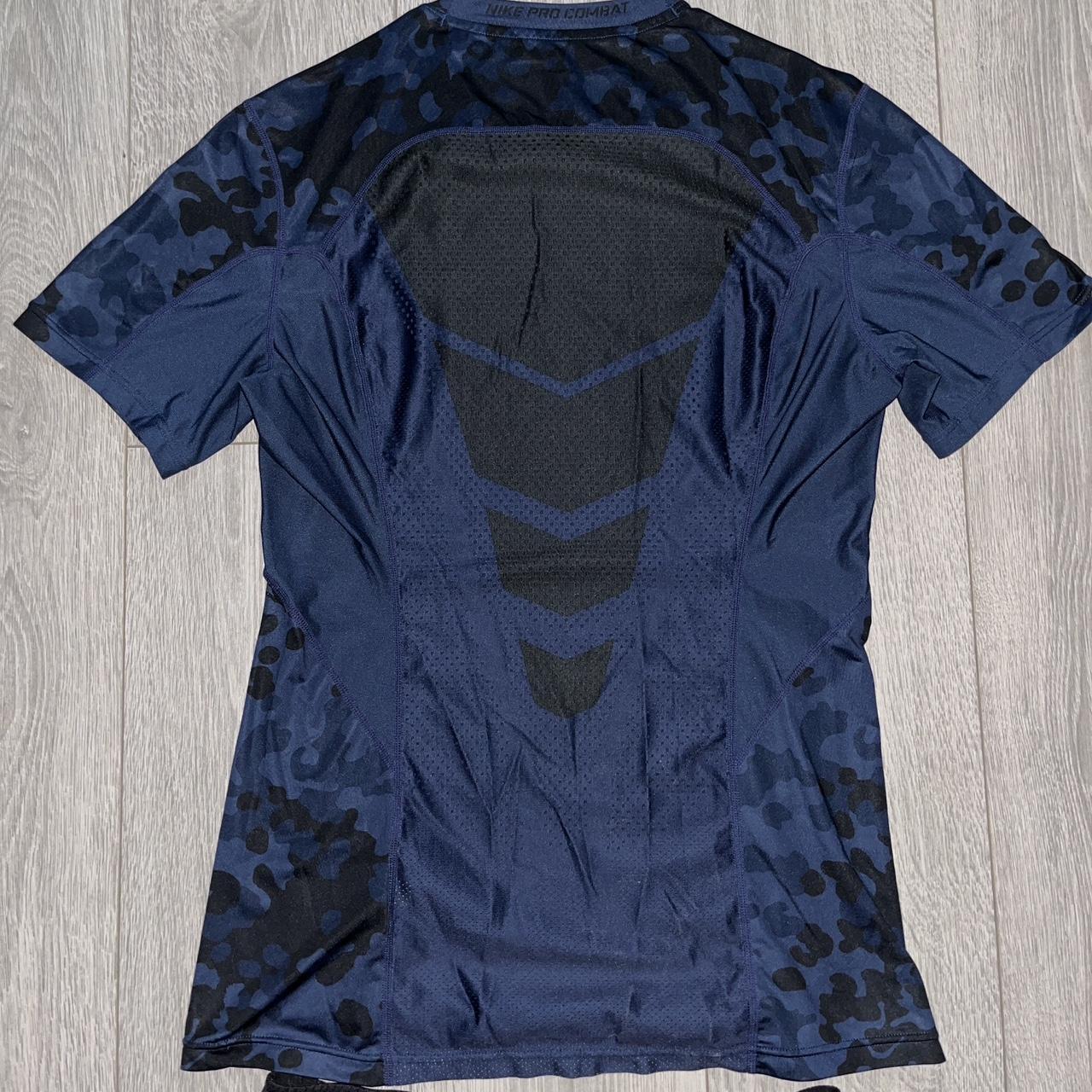 Nike pro combat blue camo training set Size large... - Depop