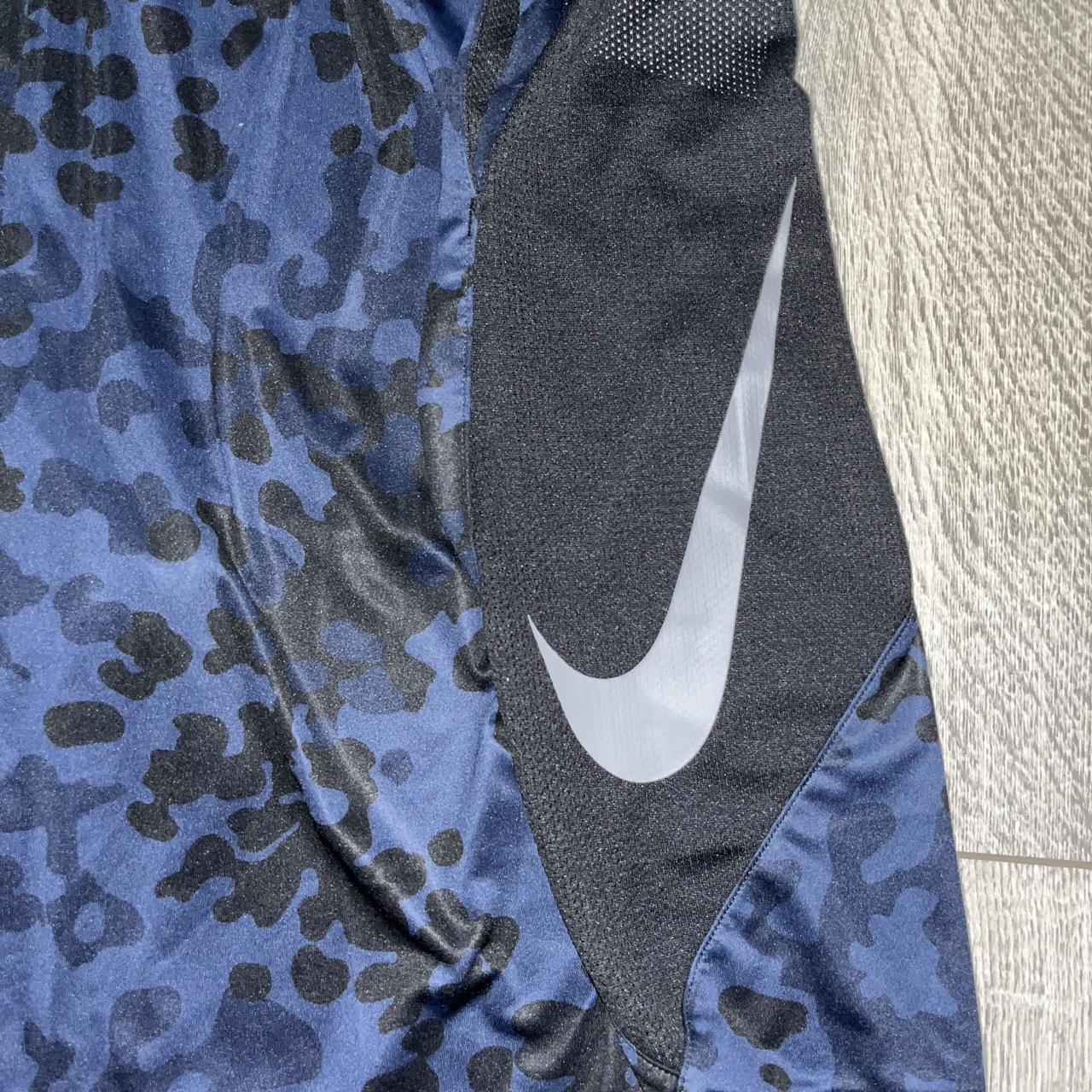 Nike pro combat blue camo training set Size large... - Depop