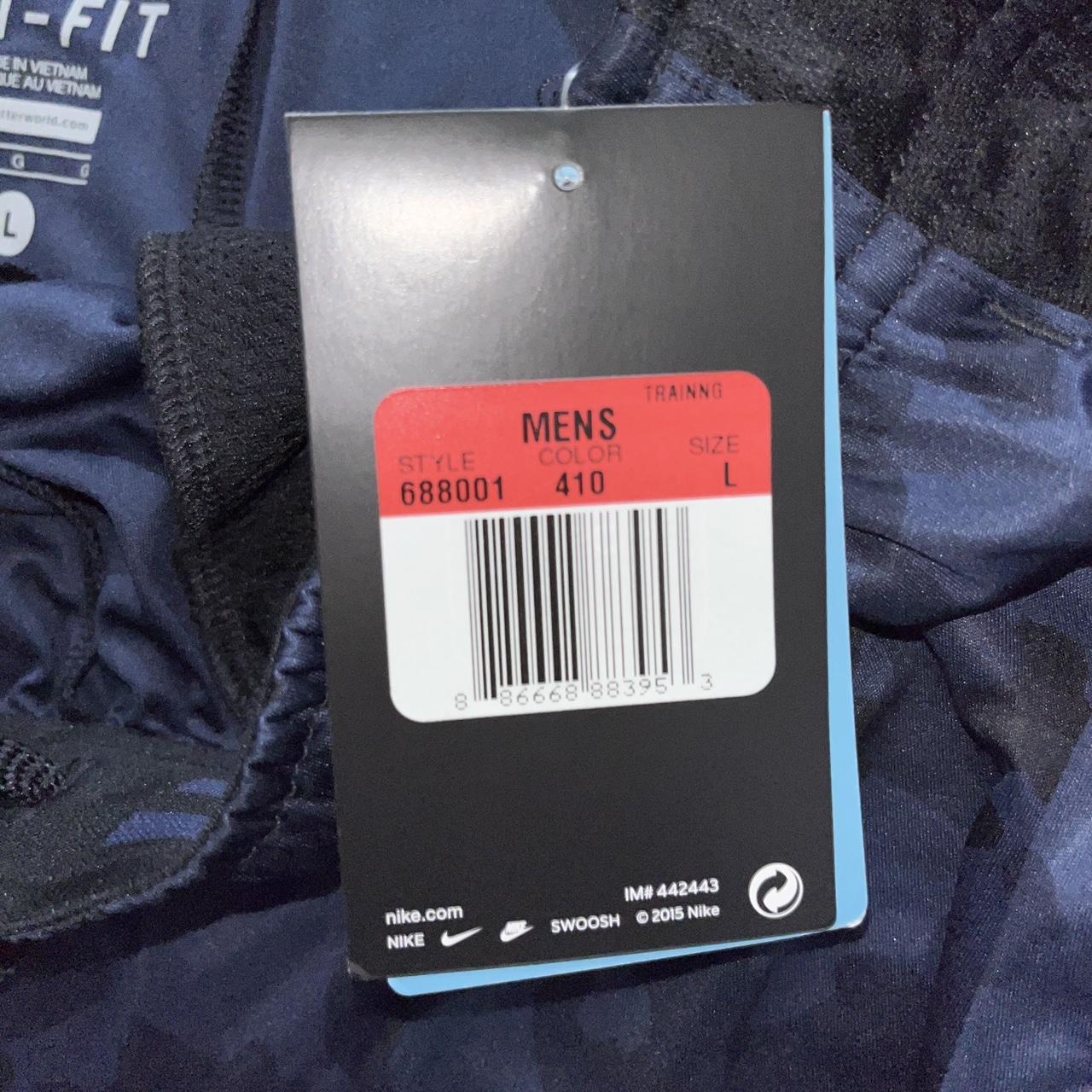 Nike pro combat blue camo training set Size large... - Depop