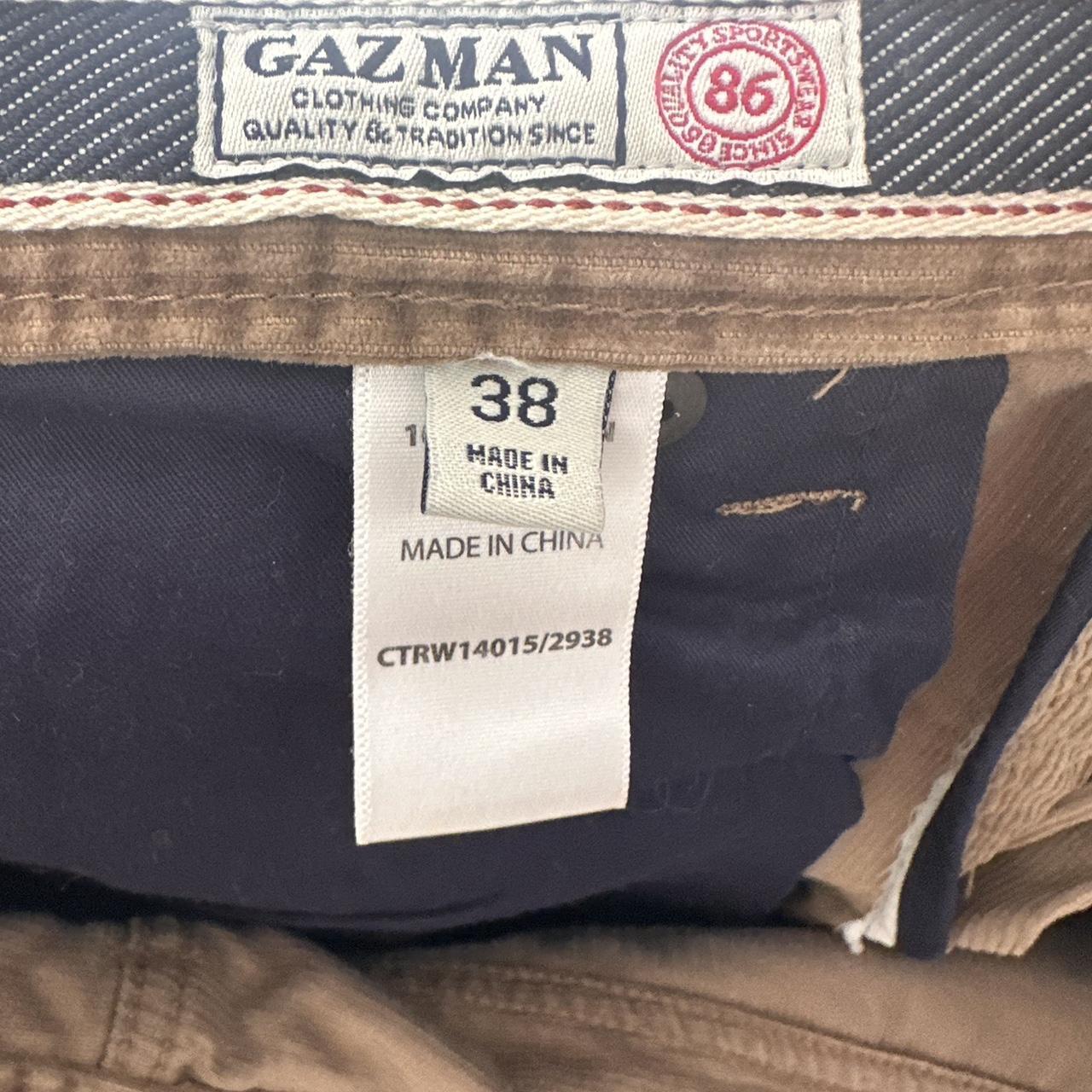 Gazman Brown Cords Size 38 #gazman... - Depop