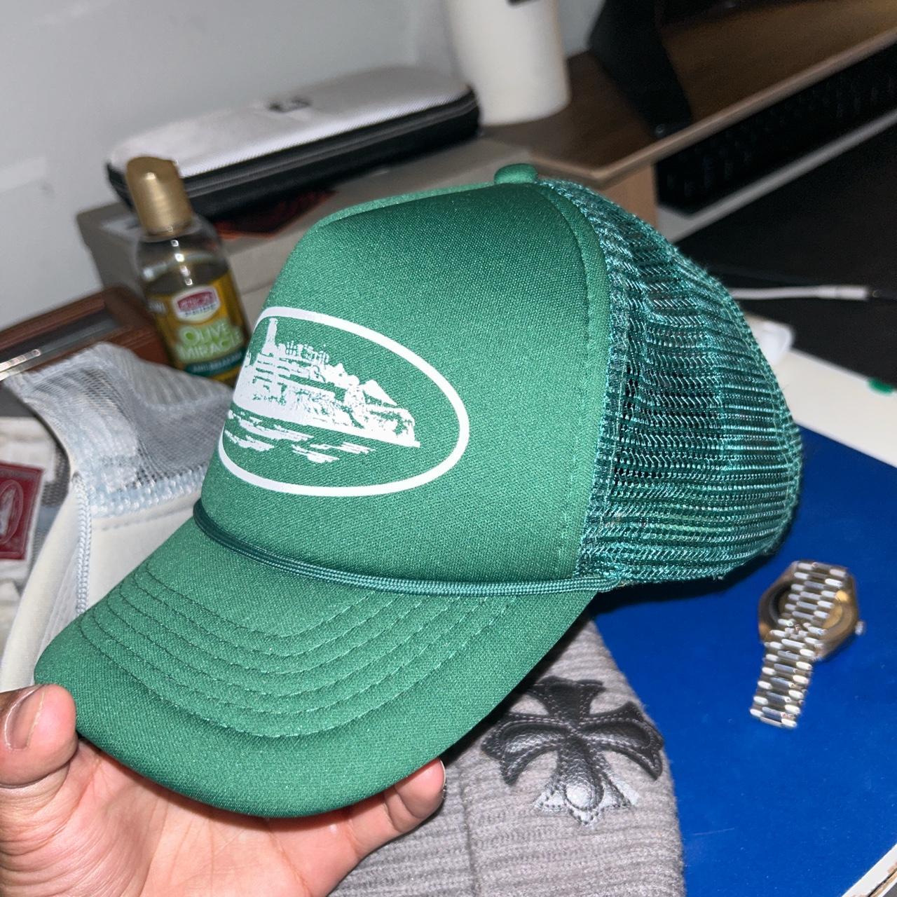 Green Cortiez Cortez Trucker Hat Very Rare Clean - Depop