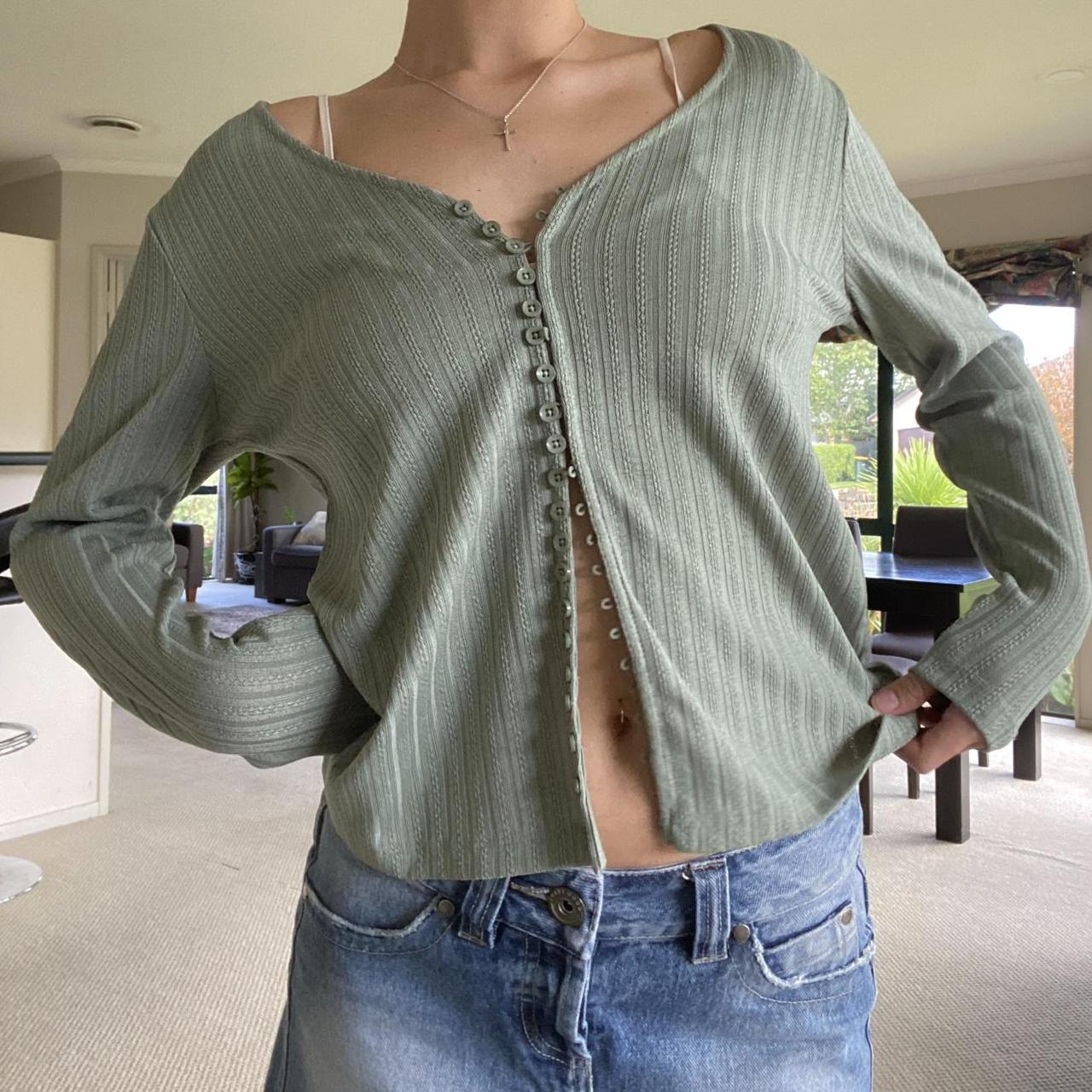 Super cute button up perfect for these colder months... - Depop