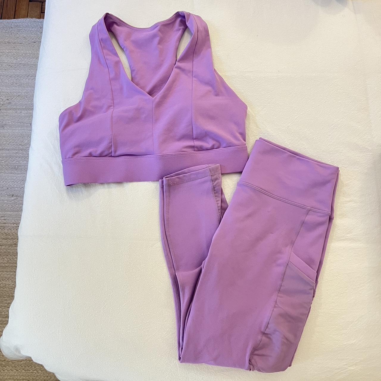 Fabletics Set - ACT QUICK! Lavender/purple set... - Depop