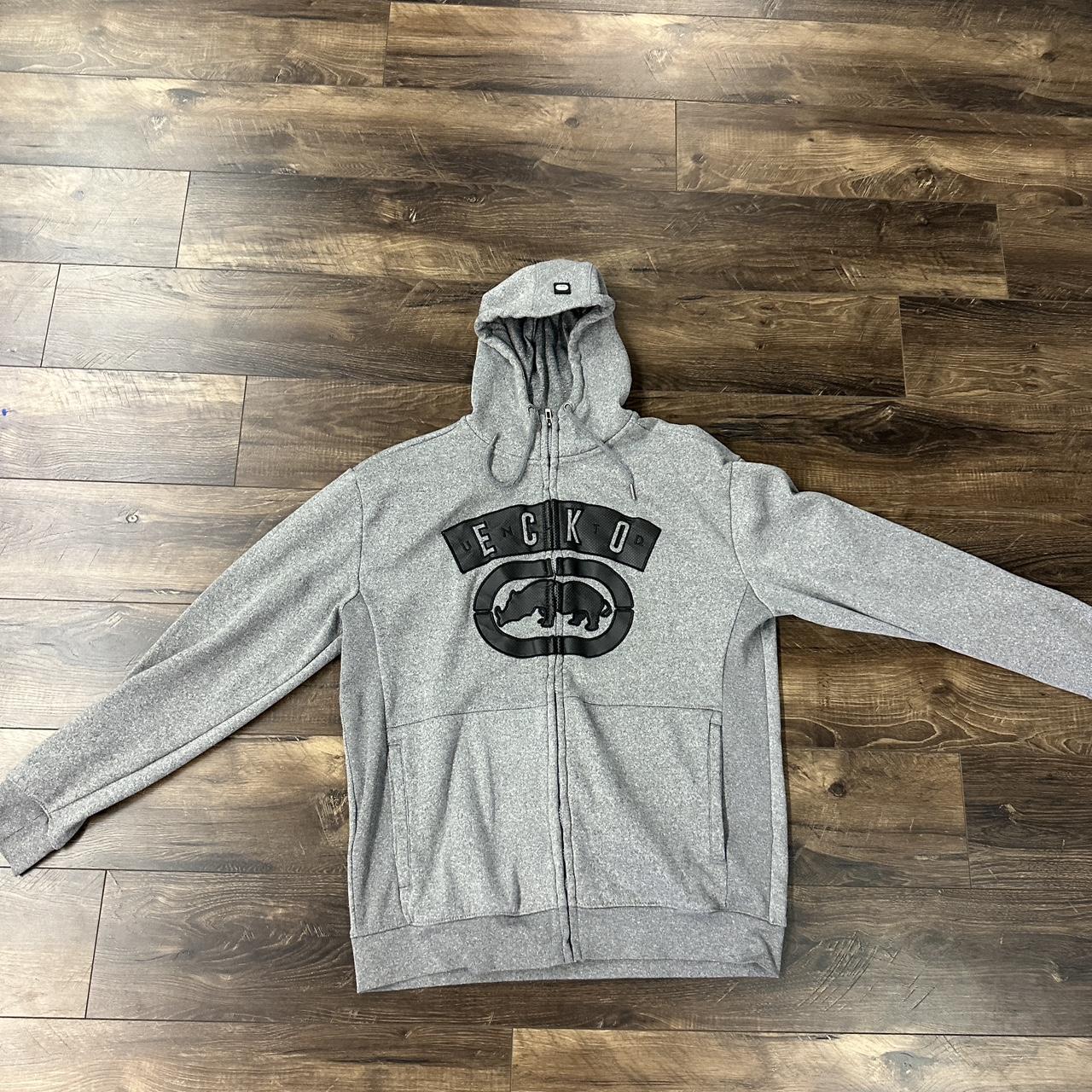 Ecko Unltd Zip up hoodie tagged xl, fits... - Depop