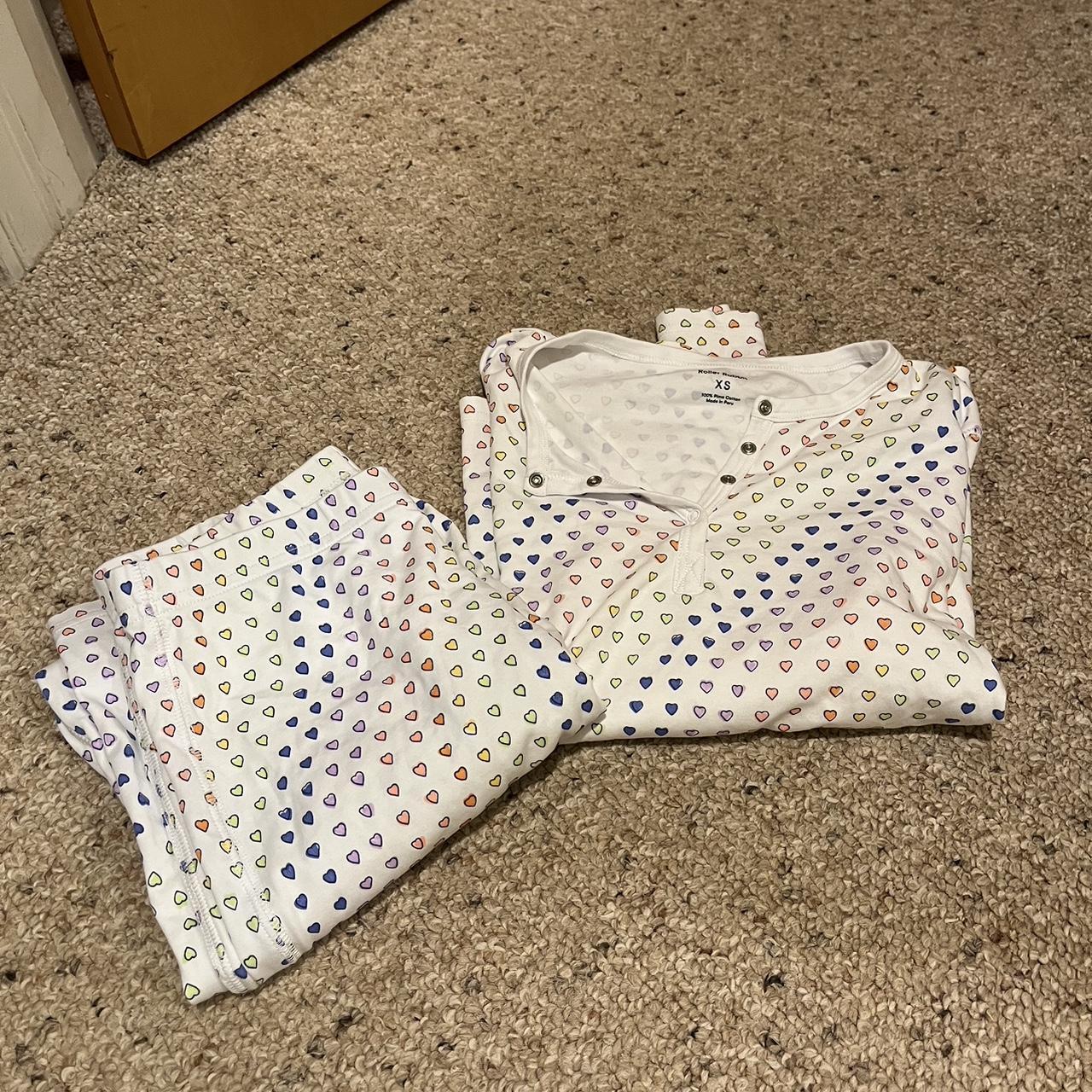 DISCO HEARTS ROLLER RABBIT PJS I love these I just... - Depop