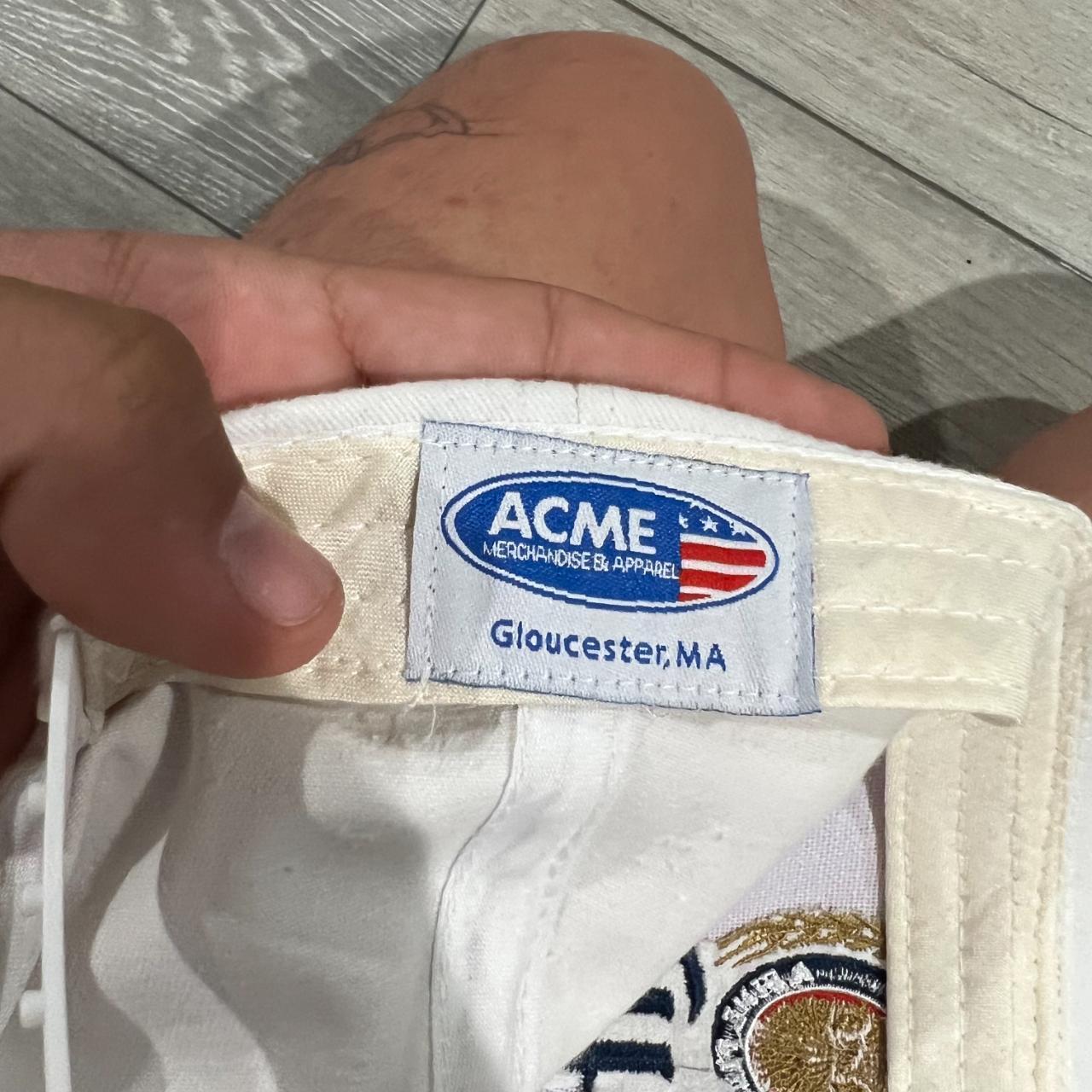 Acme Clothing Men's White Hat | Depop