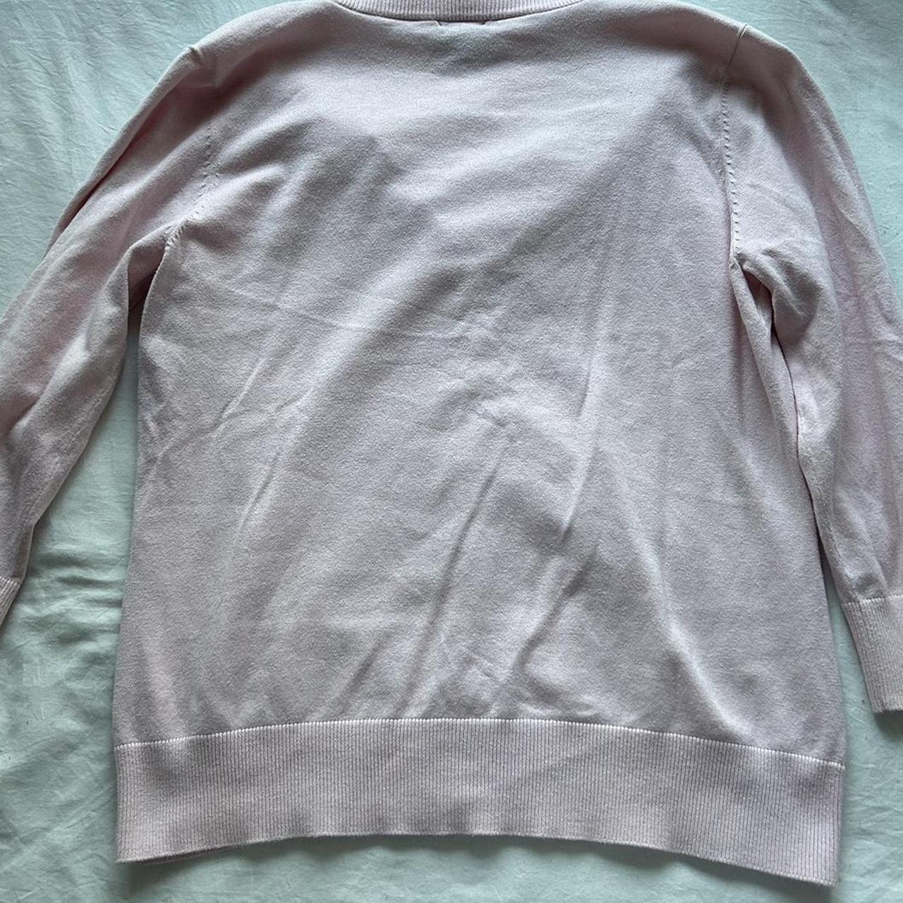 Pastel Pink Cardigan Supper cute and Flattering... - Depop