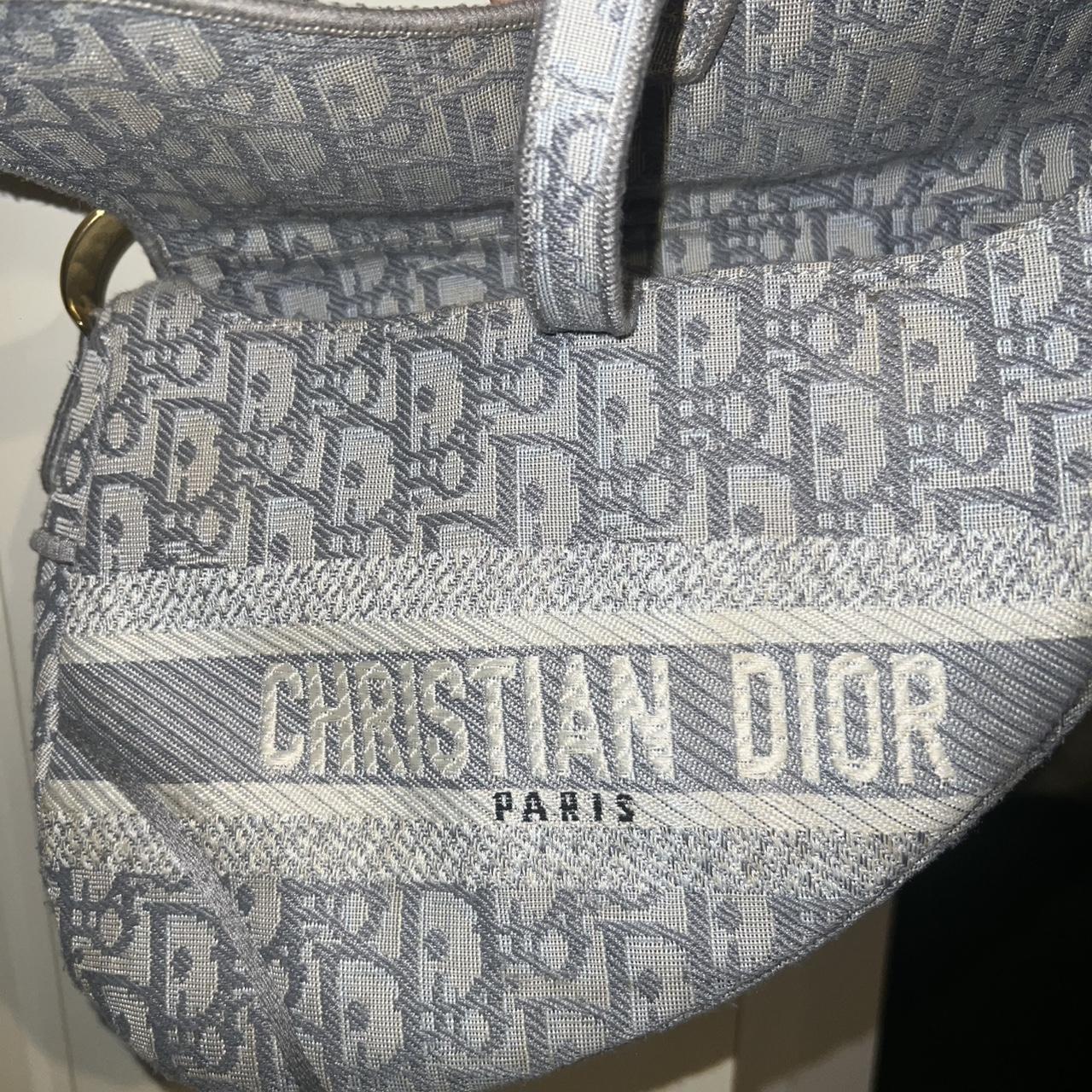 Grey D saddle bag - worn a few times - slight... - Depop
