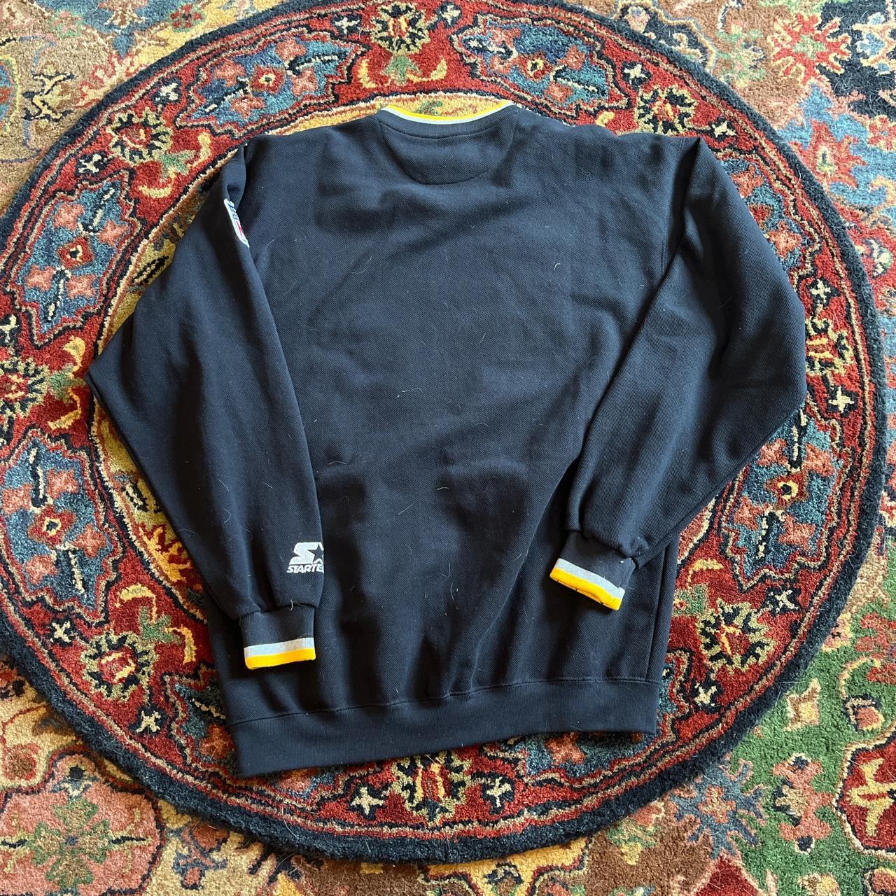 vintage 90s steelers starter NFL sweater dm me if u... - Depop