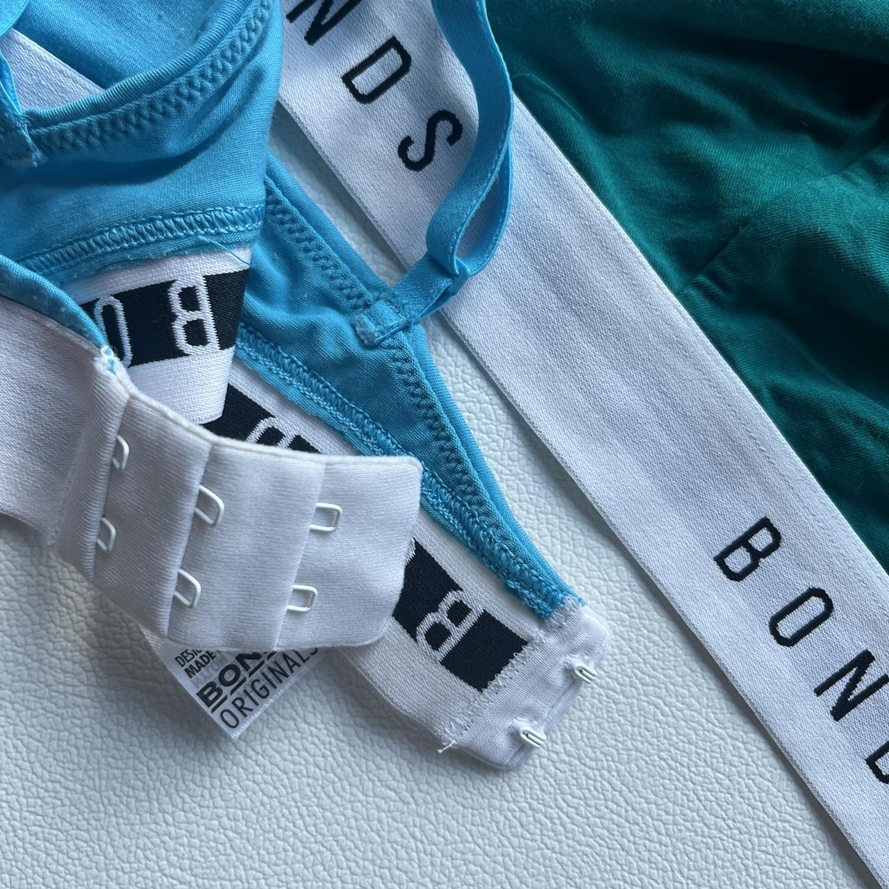 TWO BONDS TRIANGLE SHAPED BIKINI / BRA in size... - Depop