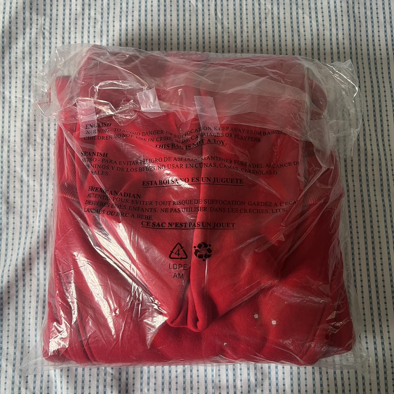 Red Sp5der Hoodie -brand new -high rep -dm for more... - Depop