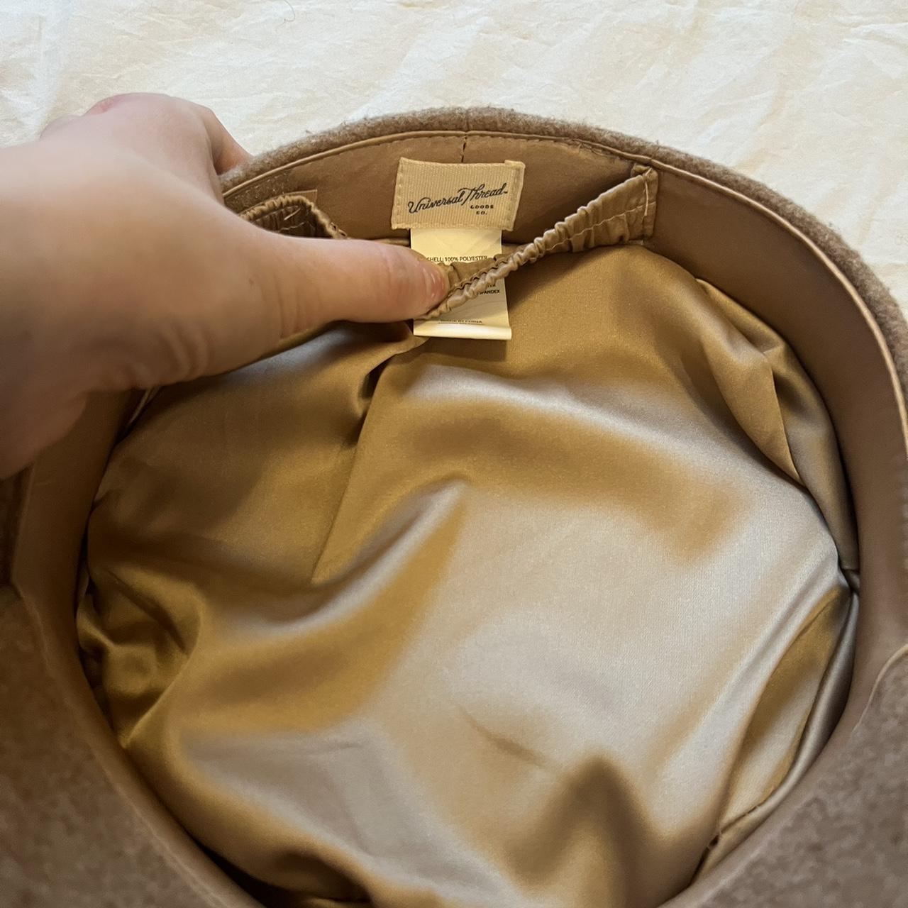 tan newsboy hat, never worn #vintage #1900s... - Depop