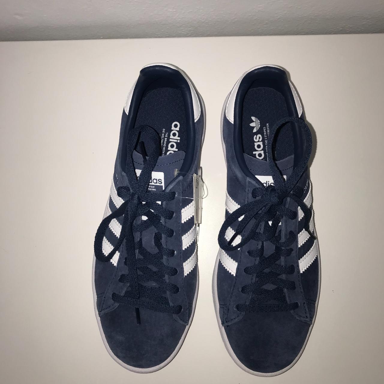 Adidas Originals collegiate blue Campus sneakers. US... - Depop