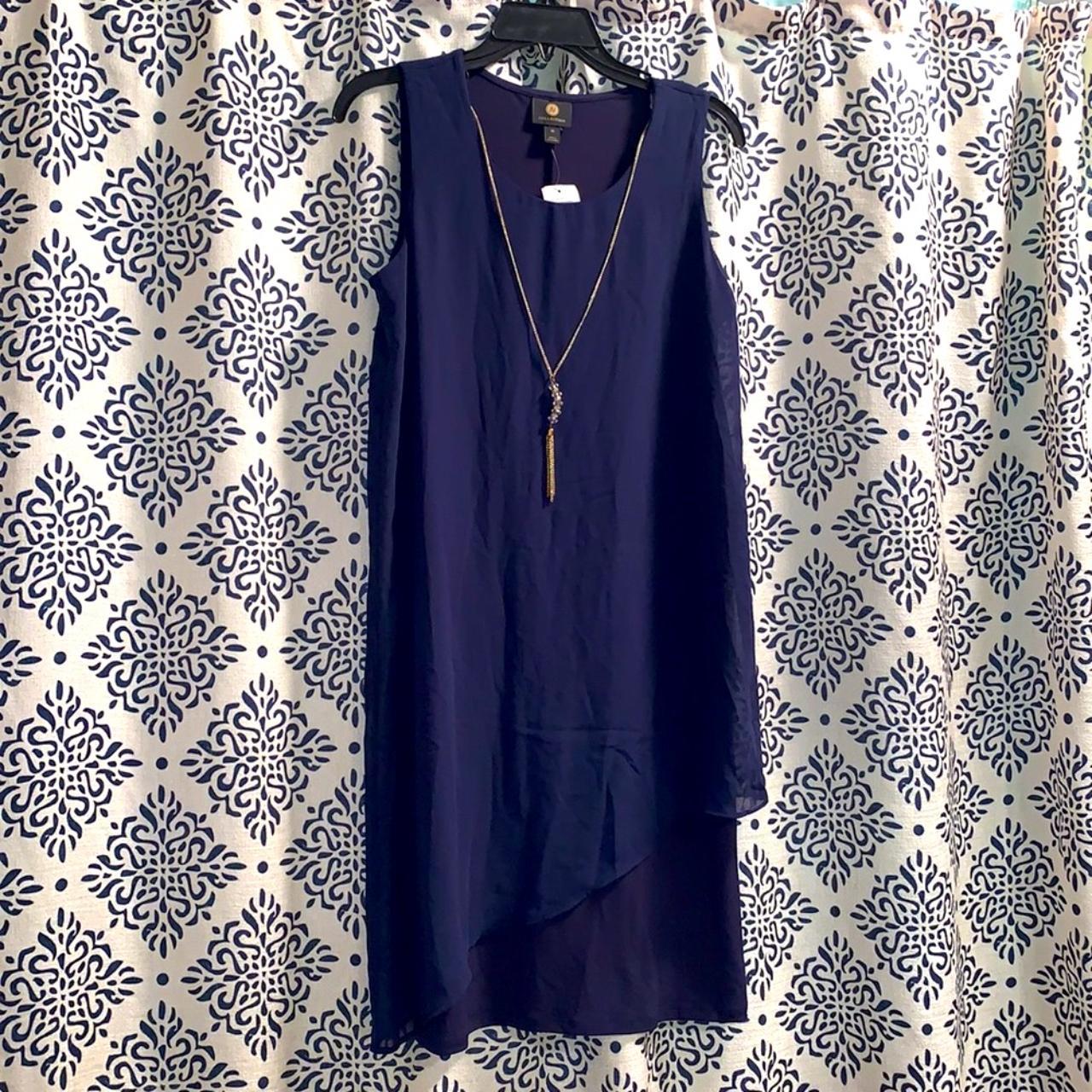 Beautiful, elegant navy-blue JM collection... - Depop