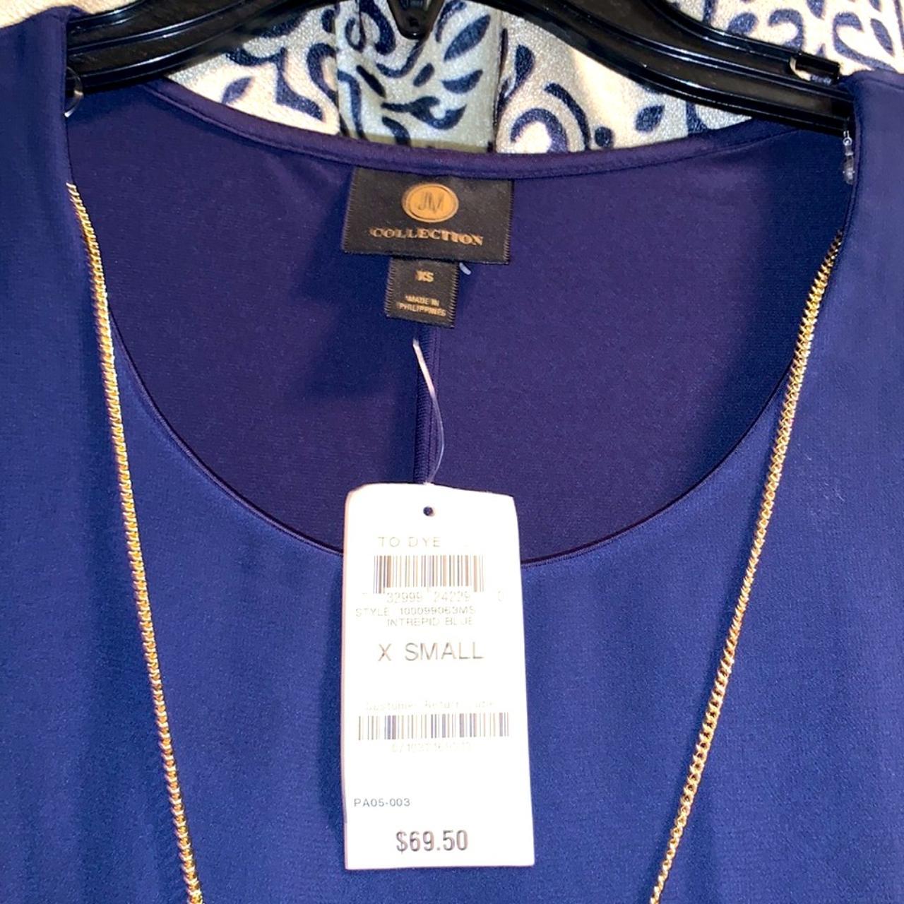 Beautiful, elegant navy-blue JM collection... - Depop