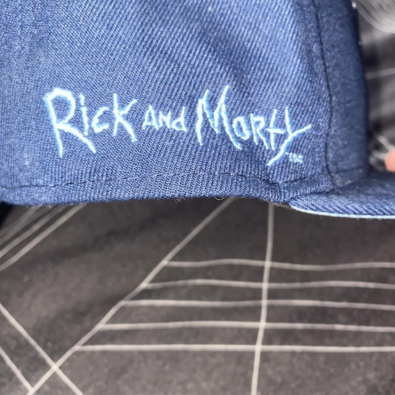 Navy blue Rick and Morty... - Depop