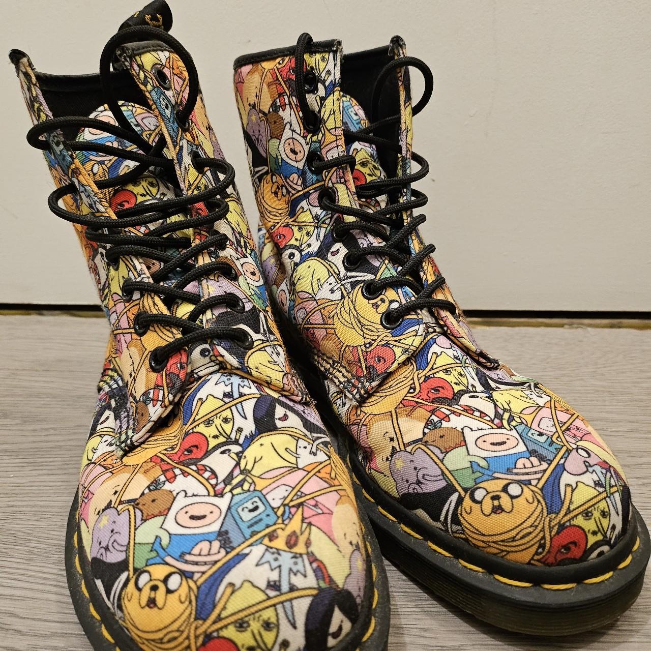 Super rare Doc Martens × Adventure Time collab from... - Depop