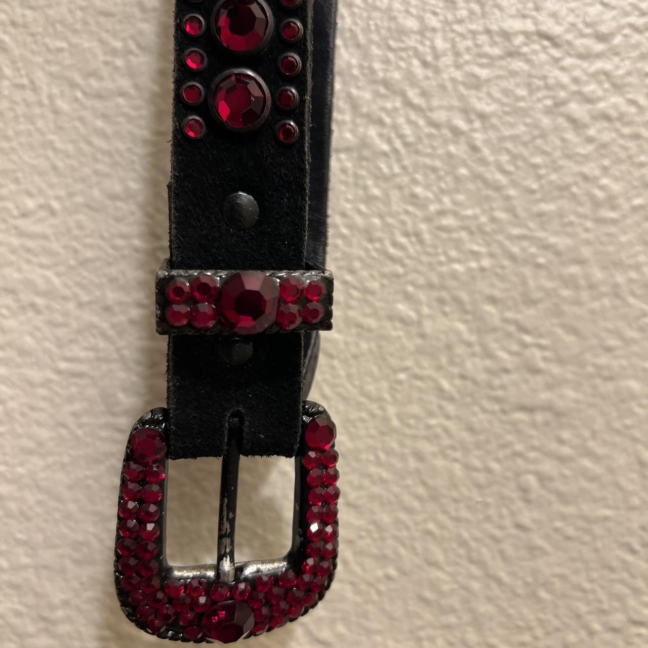 Vintage Ruby Michael Morrison belt. 35” x 1” - Depop
