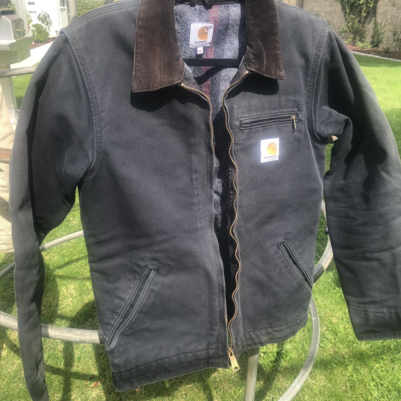 Carhartt Detroit J001 Blk Med - Depop