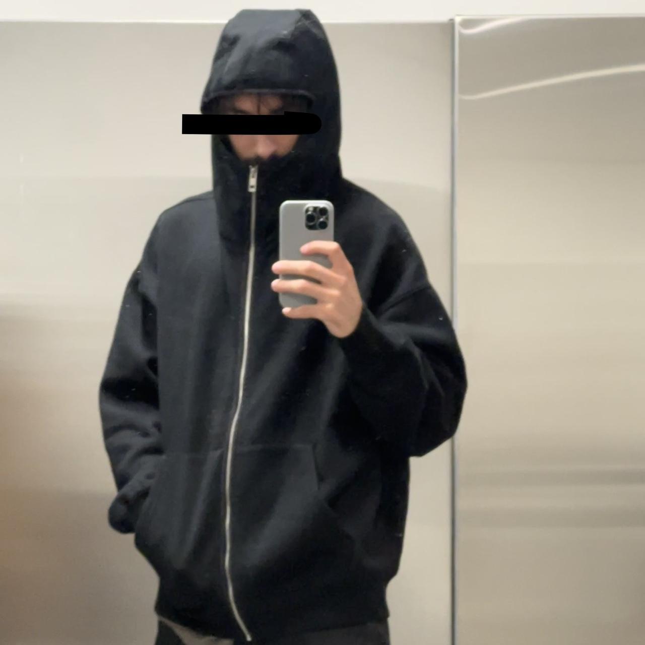 Oversized Ninja Hoodie jacket size M Will fit XS up... - Depop