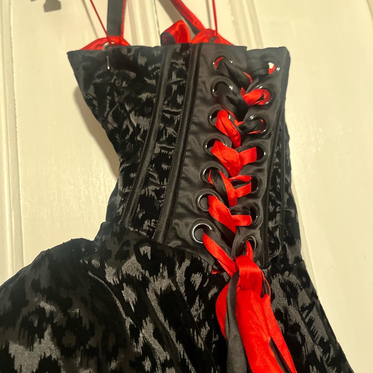 Dream Gothic Leopard Print Corset dress 🥵 This dress... - Depop