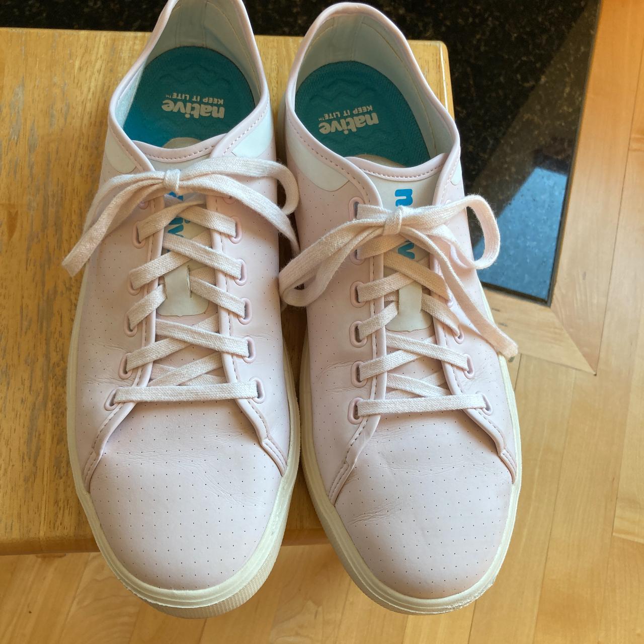 Mens Native Shoes Sneakers Monte Carlo Pink Size 10.... - Depop