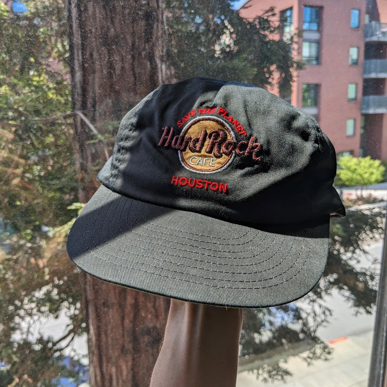 Hard Rock Cafe Houston hat cap strapback - Depop