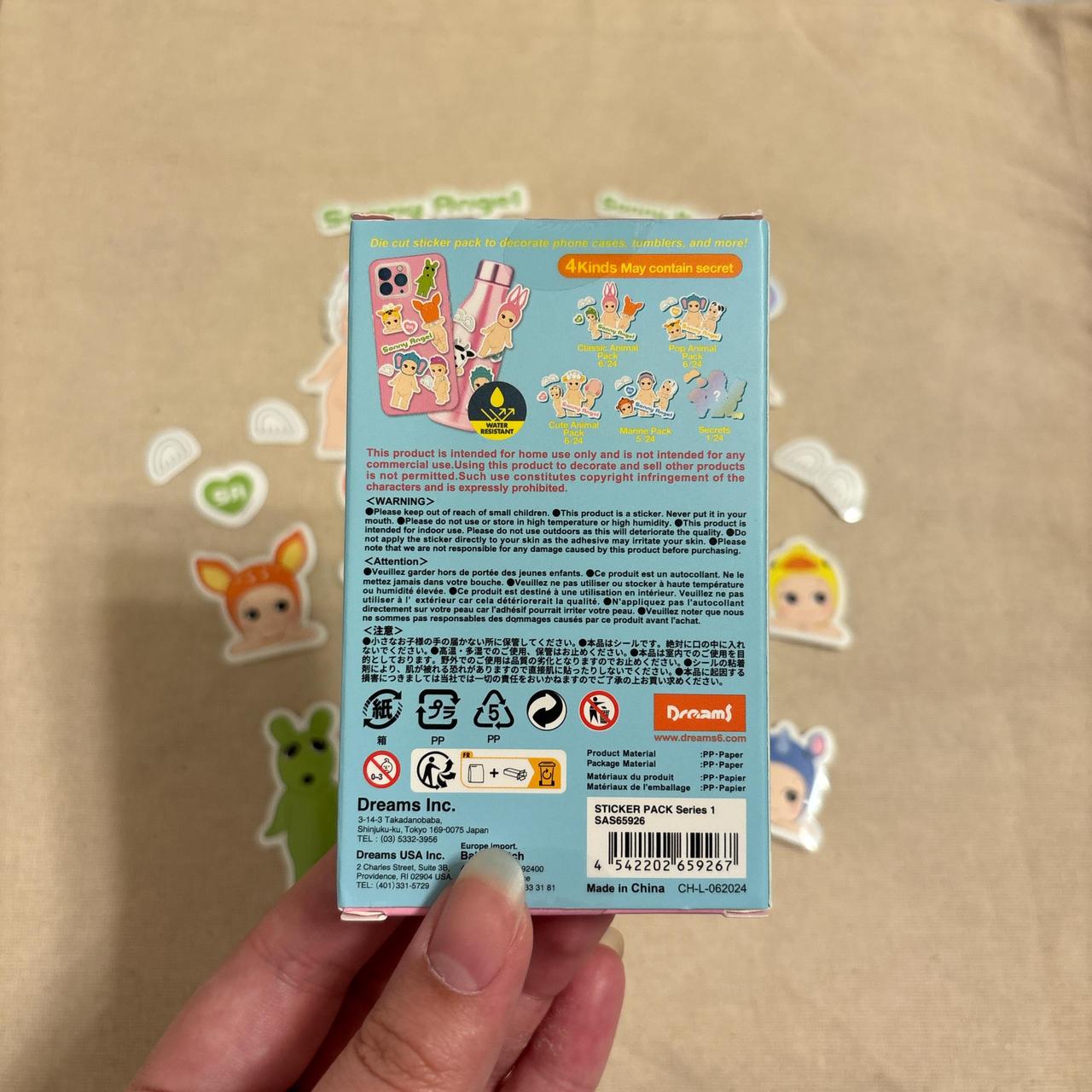 Official/Authentic Sonny Angel Sticker Pack Series... | Depop