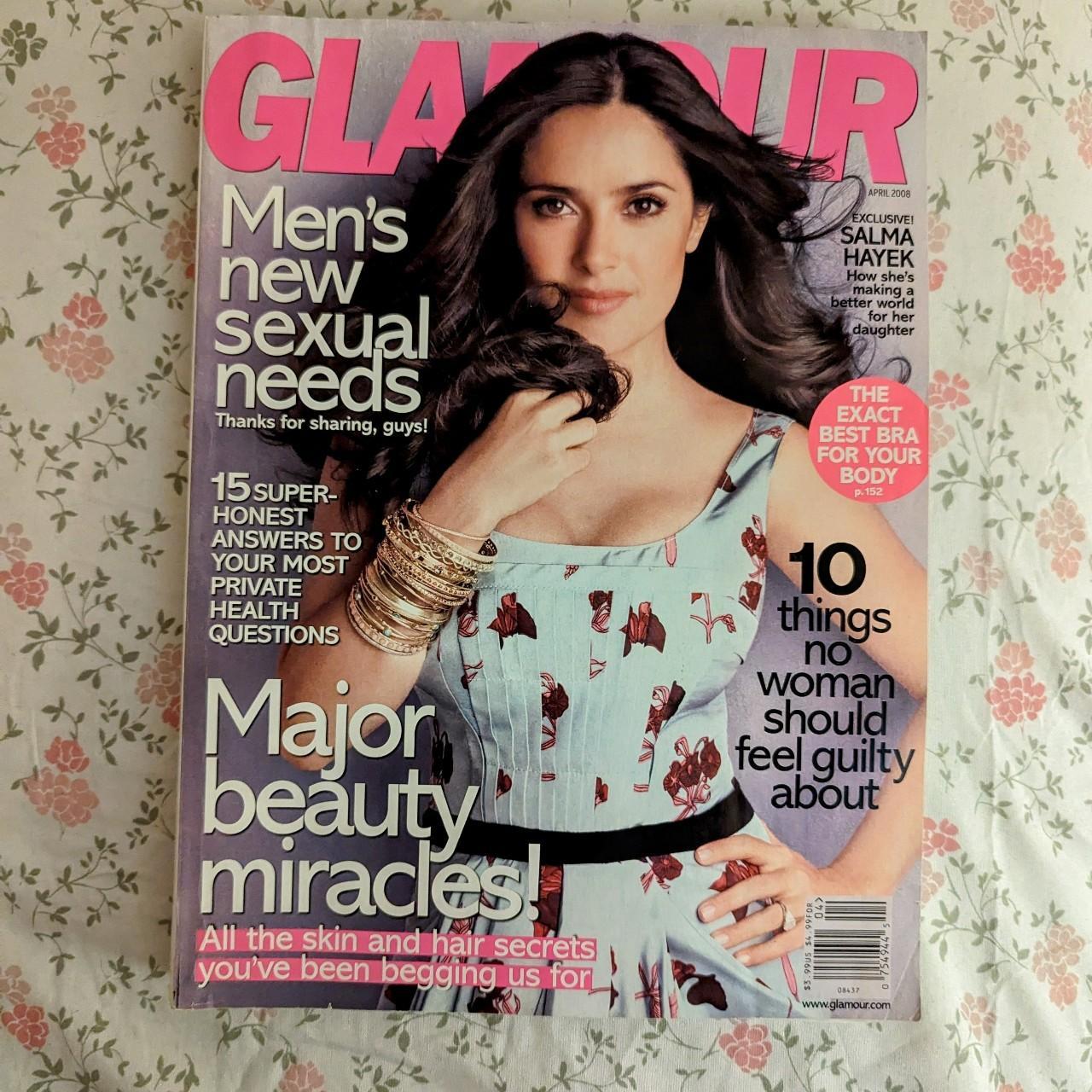 April 2008 edition of Glamour magazine featuring... - Depop