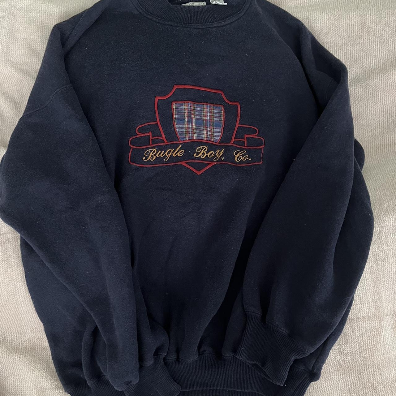 Thrifted Vintage Bugle Boy Co sweater Size XL - Depop