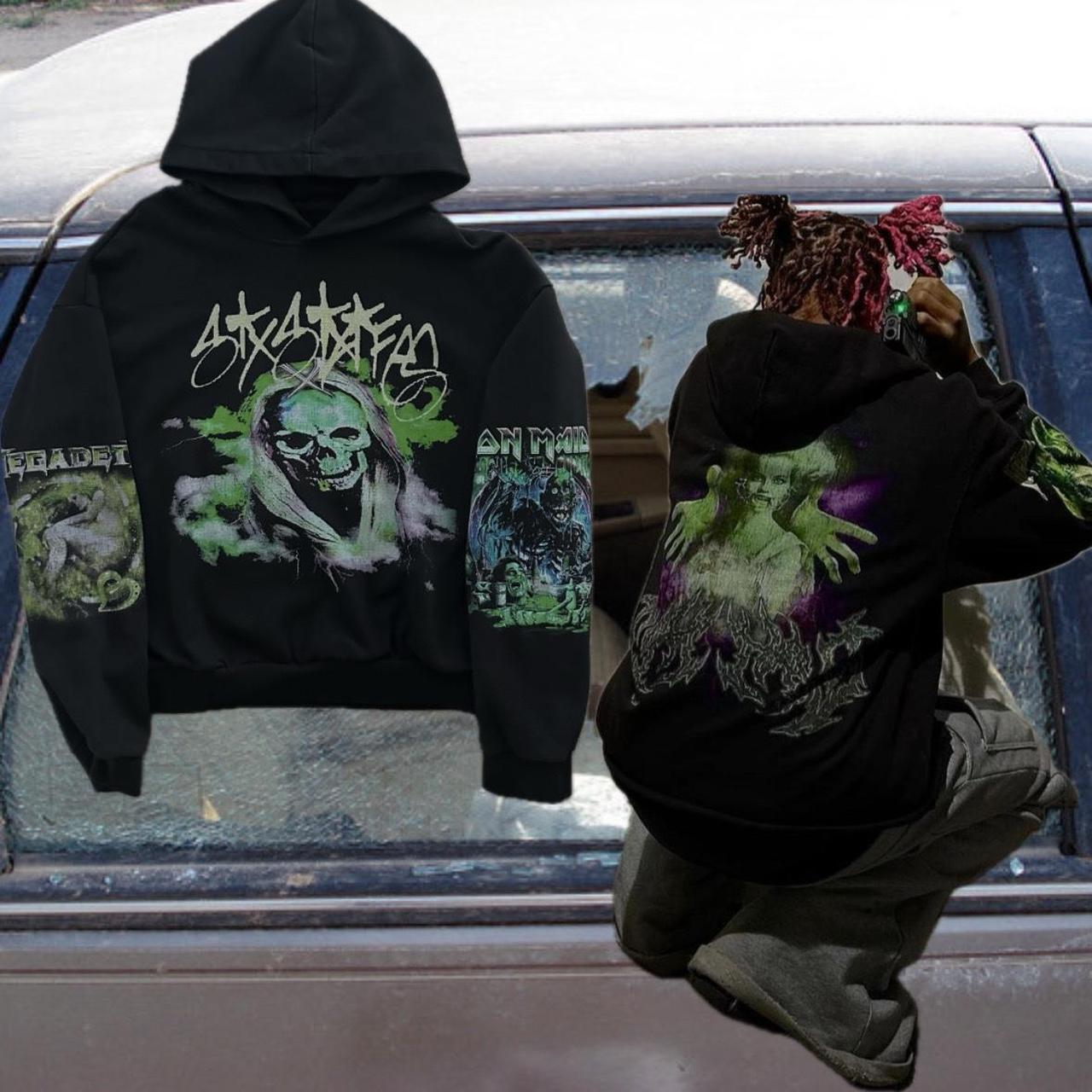 Droland miller "3L" hoodie Size M Send offers V1... - Depop