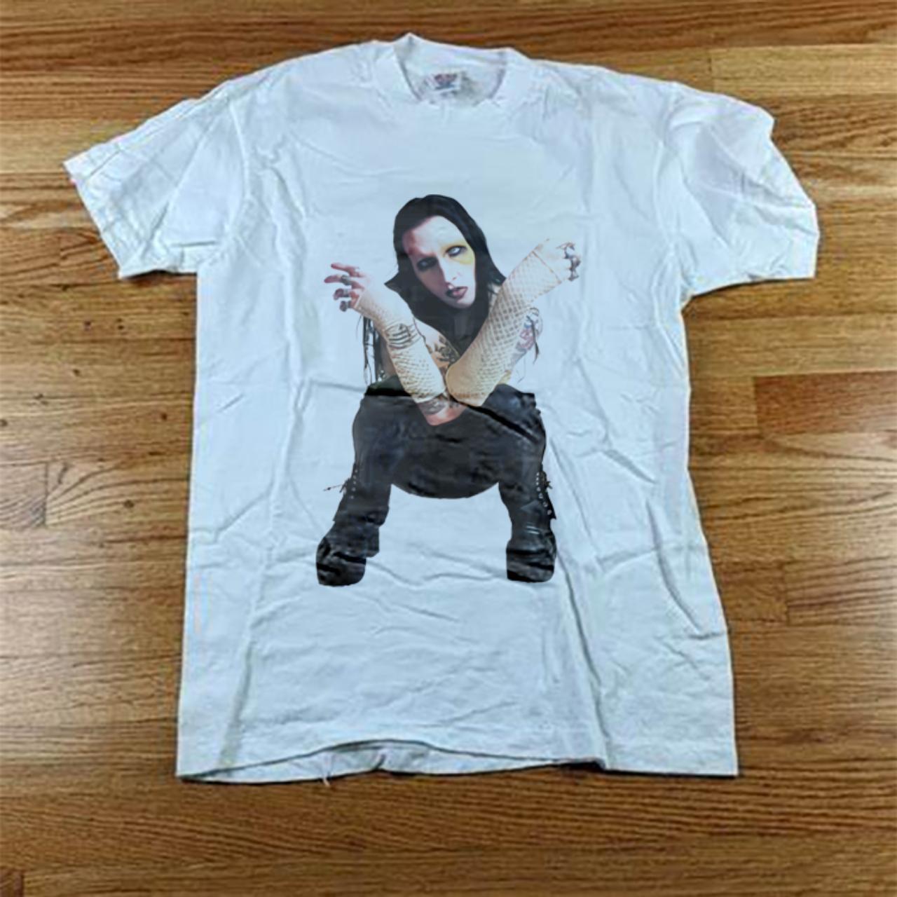 marilyn manson T Shirt, vintage marilyn manson t... - Depop