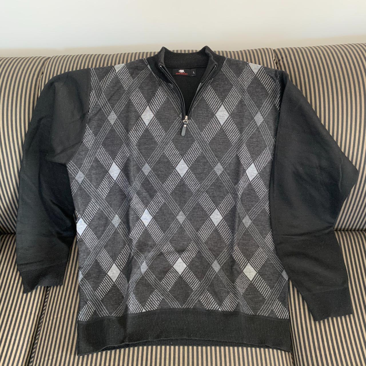 Men’s black/gray check pattern Red Rhino brand... - Depop