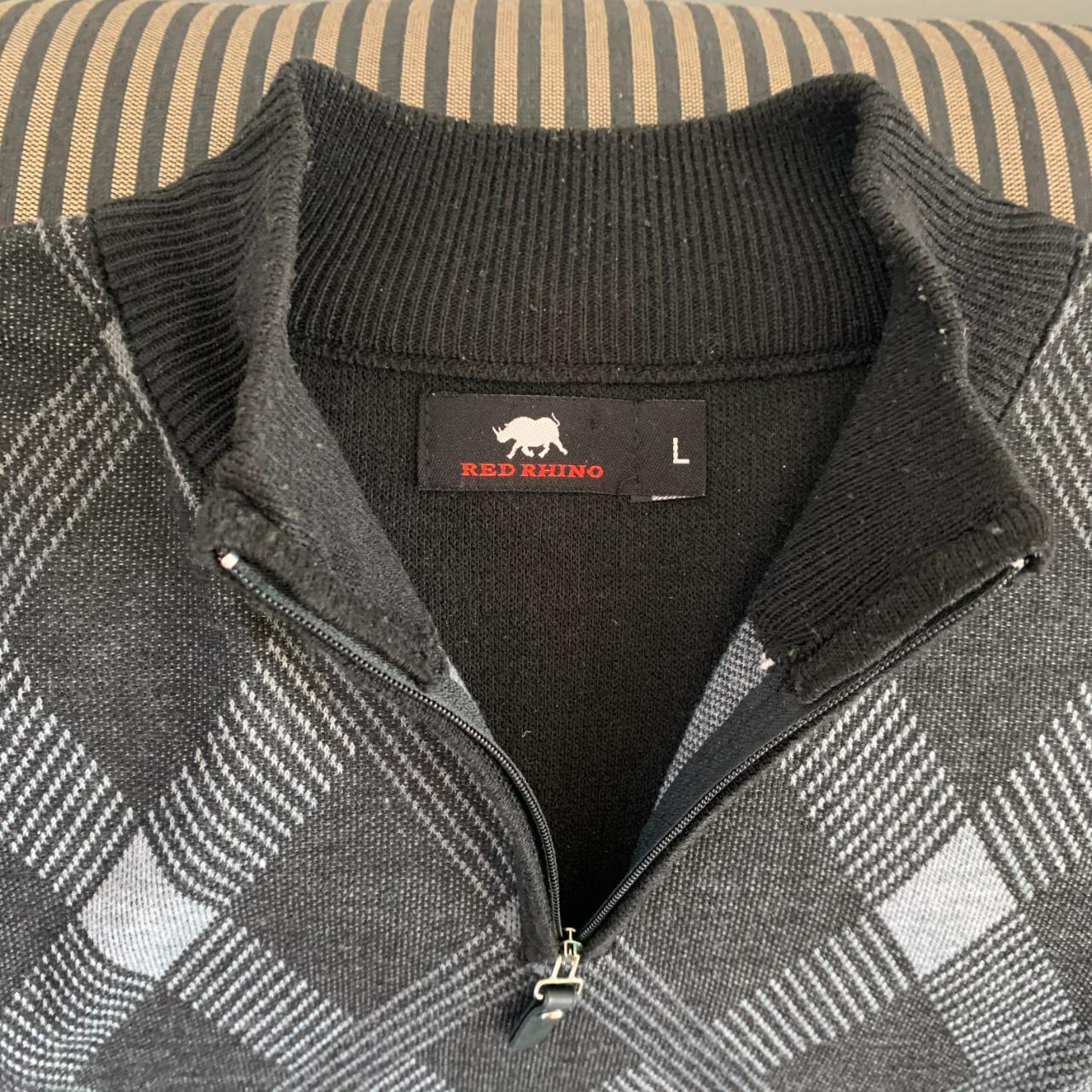 Men’s black/gray check pattern Red Rhino brand... - Depop