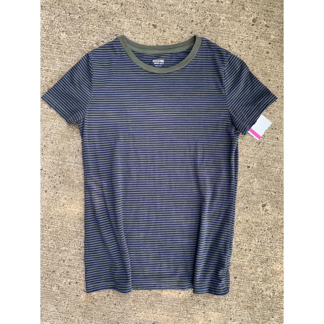 Mossimo Supply Co Striped Tee Soft stretchy... - Depop