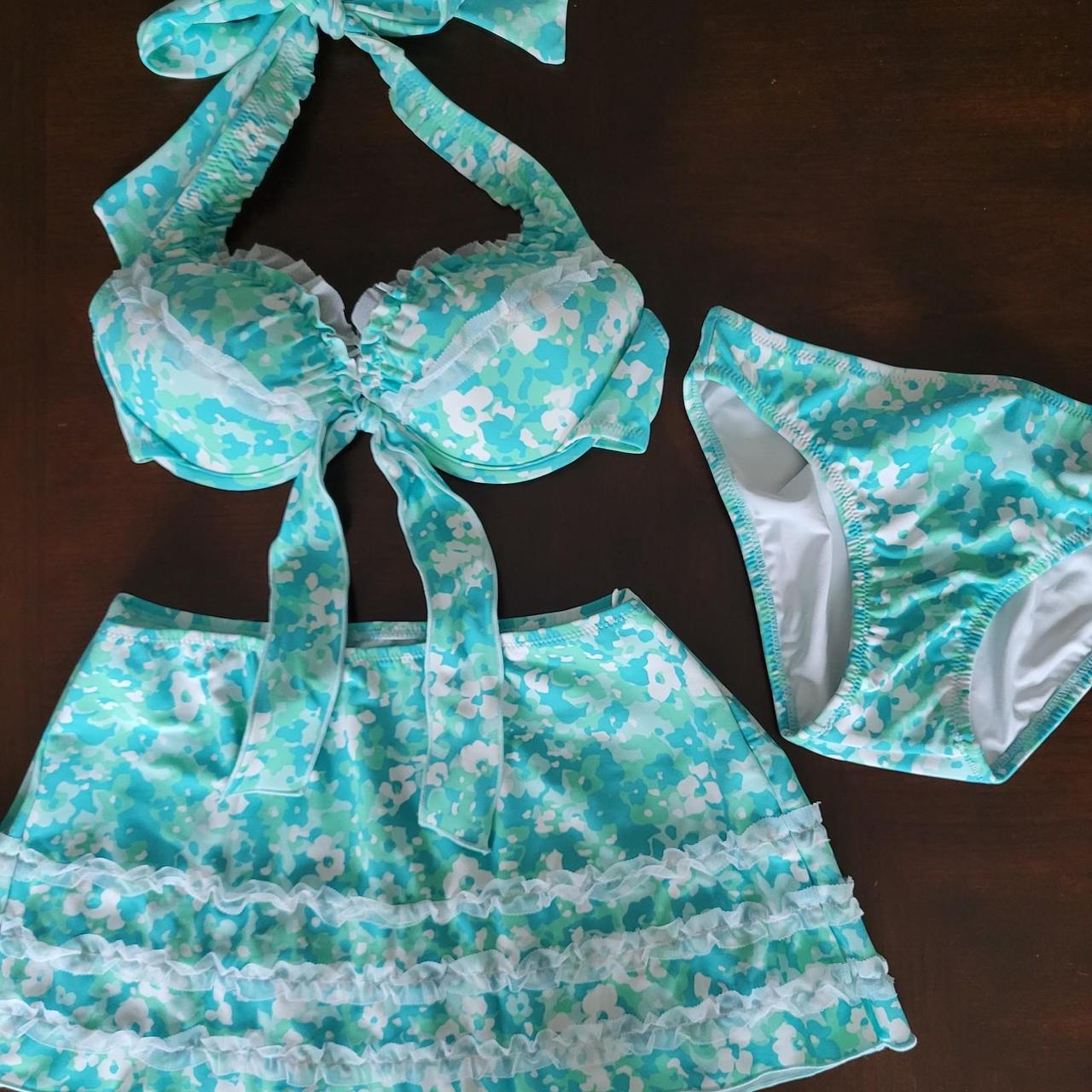 Japanese Shoujo Girl Style Floral Pattern Lace Trim... | Depop