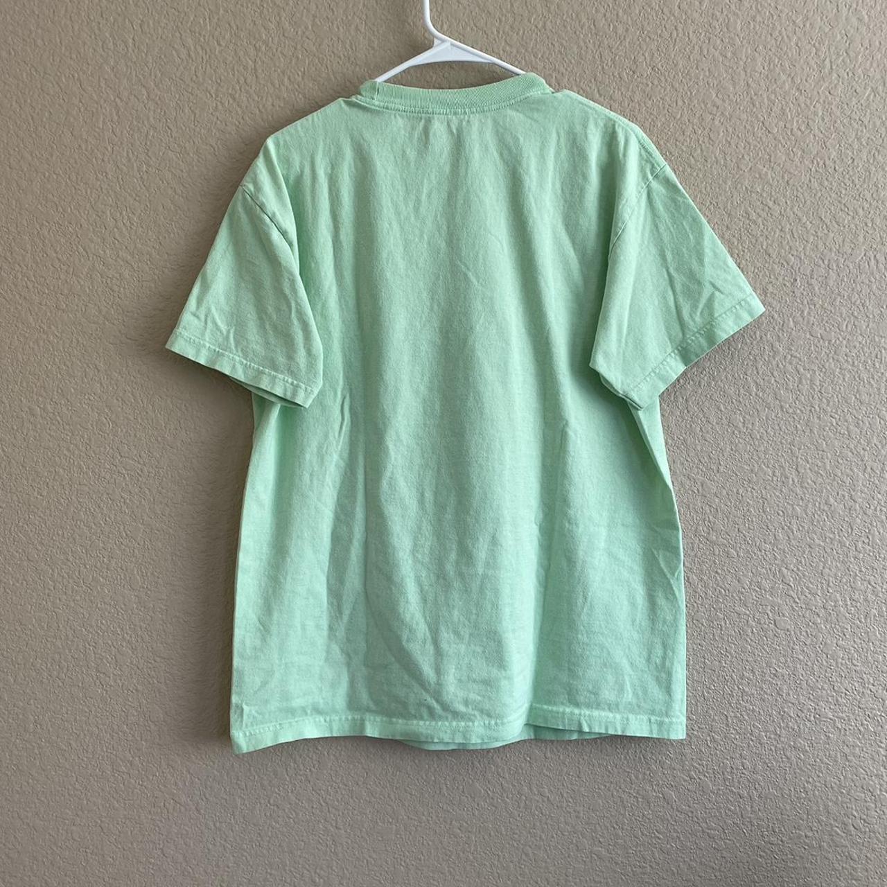 Igor Dobranic Men's Green and Pink T-shirt | Depop